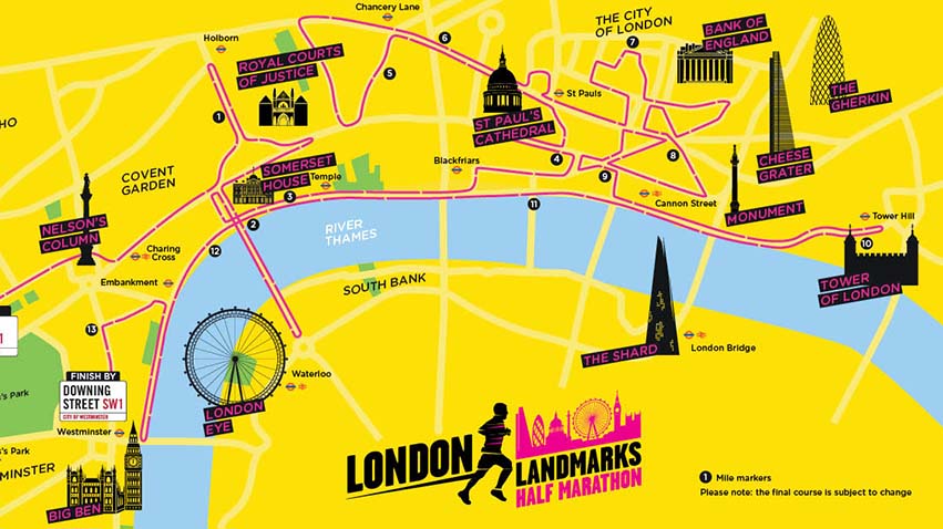 London Landmarks Half Marathon 2026 Registration