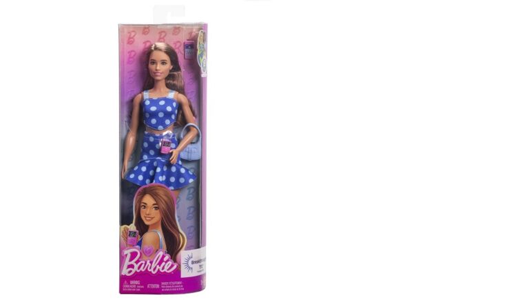 Barbie with type 1 diabetes doll from Breakthrough T1D and Mattel
